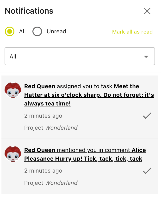 Notifications